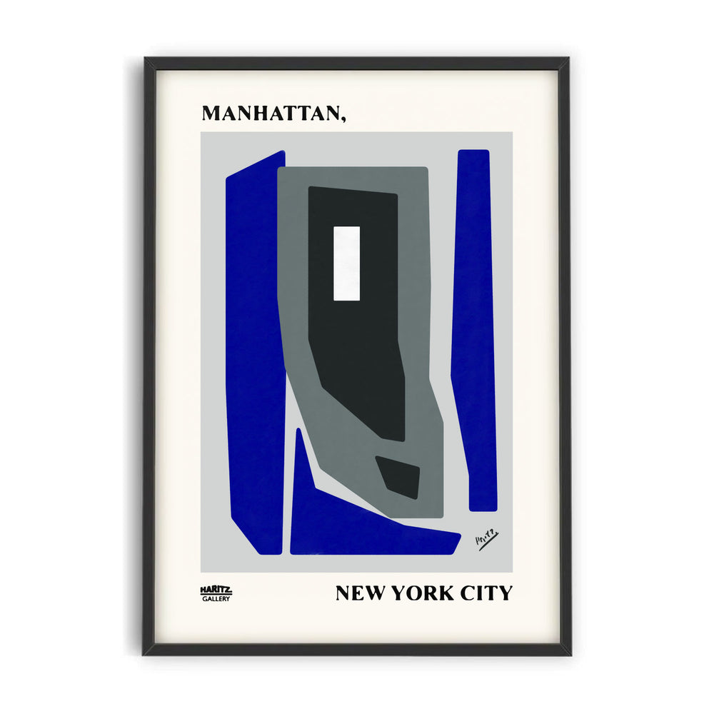 Manhattant, NYC contemporary artprint by Haritz